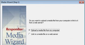 Working with Media Files in Respondus 4.0 - Respondus