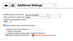 Respondus Monitor + Hawkes - Respondus