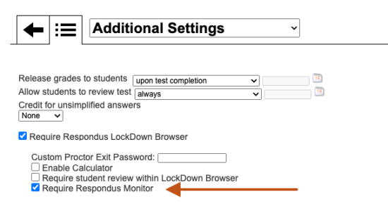 Respondus Monitor + Hawkes - Respondus